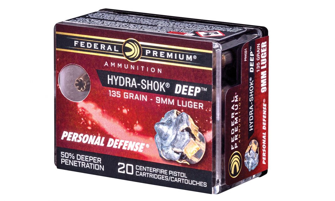 Federal Premium Hydra-Shok Deep 9mm Ammo | On Target Magazine