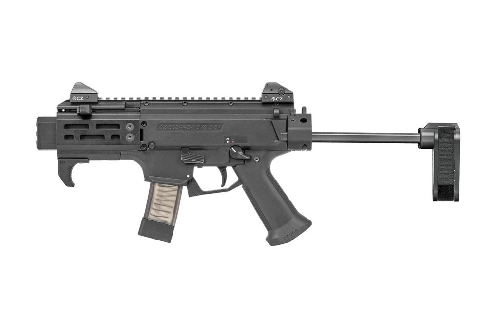 CZ Scorpion EVO 3 S2 Micro Pistol with Brace | On Target Magazine