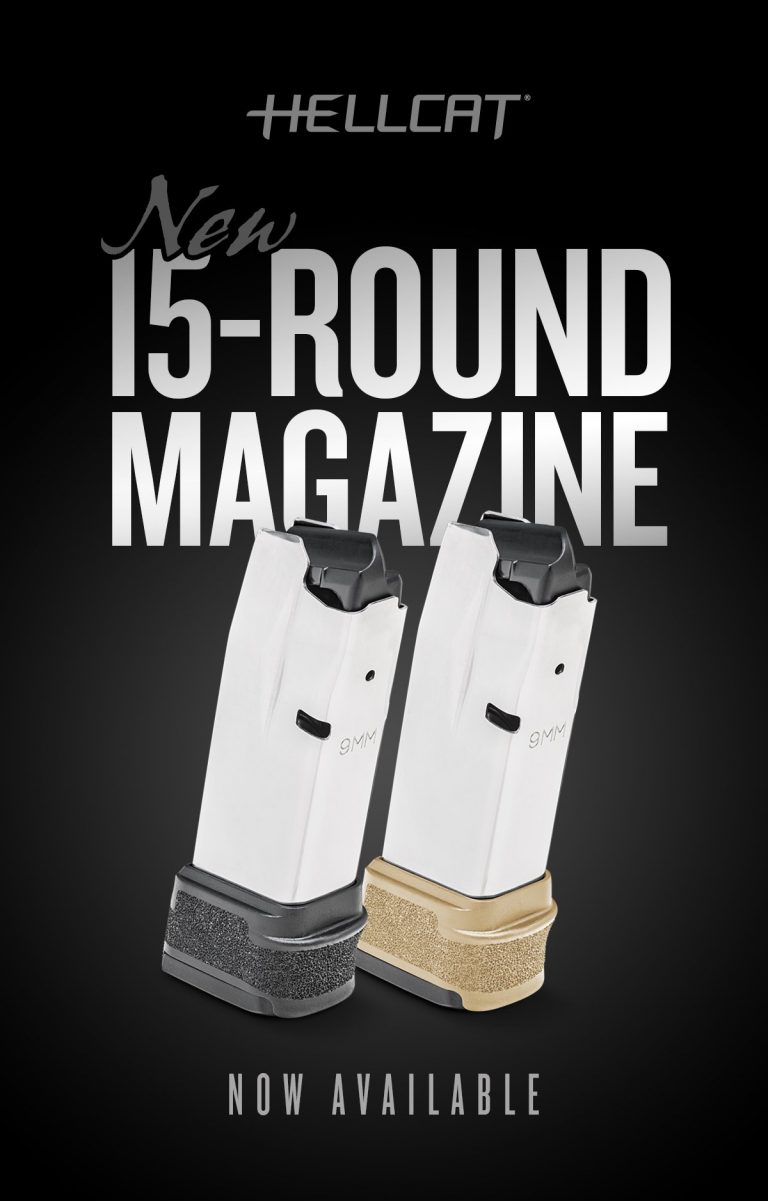Springfield Armory® introduces the new 15-round Hellcat magazine | On ...