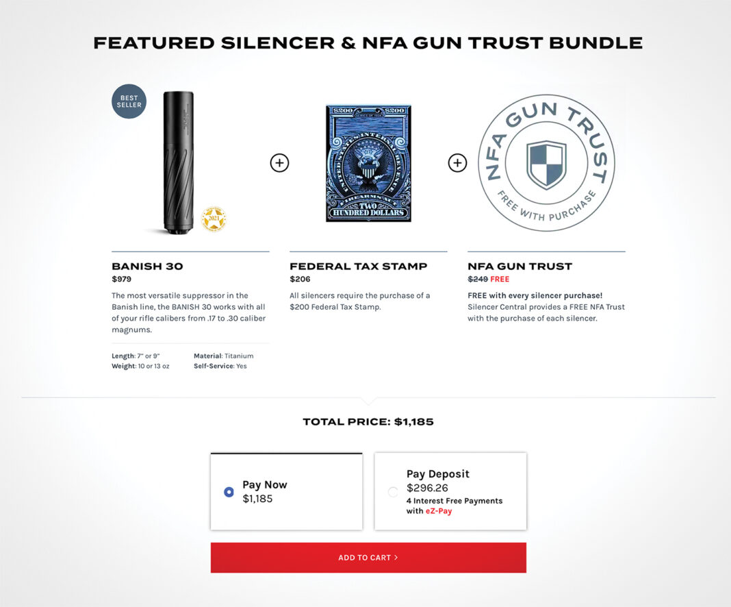 Banish Gold .30-Caliber Suppressor Package | On Target Magazine